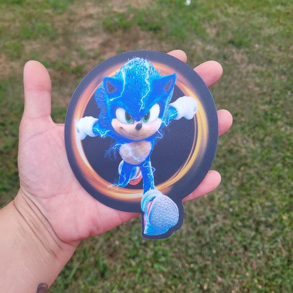 Wall Decor | 315 Sonic Image Changing Holographic Lenticular Decal ...